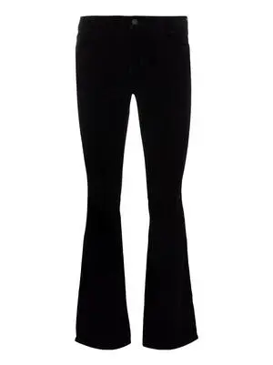 L'AGENCE Bootcut Slim-Fit Trousers