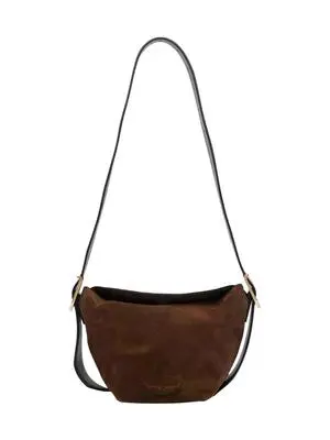 Zadig&Voltaire Baby Jane Suede Crossbody Bag - Brown