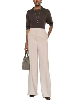 Max Mara Girone Trousers - Neutrals