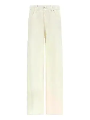 BRUNELLO CUCINELLI Brunello Cucinelli Elastic Waistband Trousers With Monili Detail