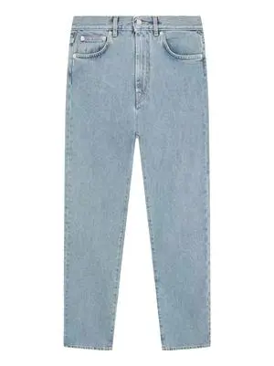 Loulou De Saison Five-pocket Tapered Leg Jeans - Blue