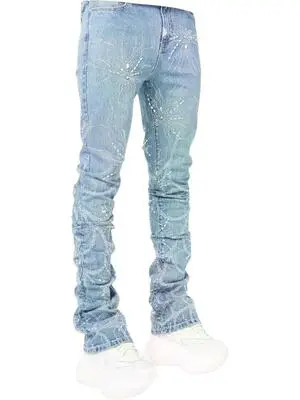 GUAPI GUAPI Embellished Spiderweb Trousers