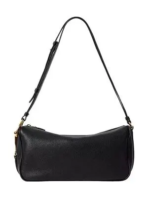 GUCCI Gucci Grained-Leather Shoulder Bag With Horsebit Detail
