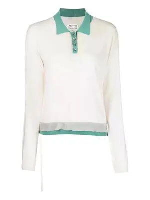 MAISON MARGIELA Maison Martin Margiela Knitted Polo Top