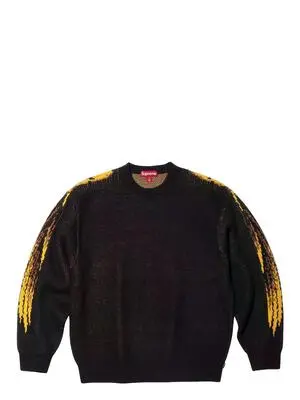 Supreme X Antihero Logo Detail Knit Jumper - Black