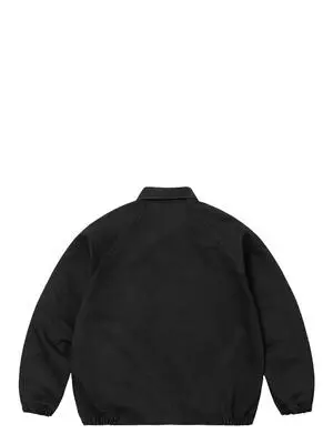 Supreme Arc Logo Denim Coaches Jacket - Black