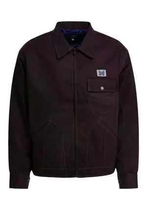 Needles Patch-pocket Zip-up Jacket - Red