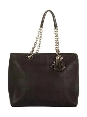 Dior Cannage Ultra Tote Bag - Black