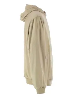 Fedeli Start Reversible Hooded Bomber Jacket - Neutrals