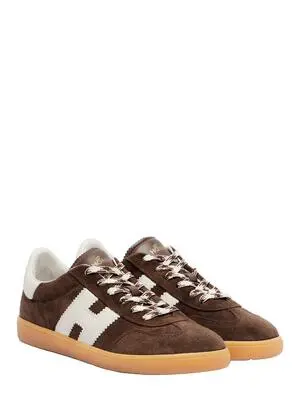 Hogan Hogan Suede Sneakers Brown