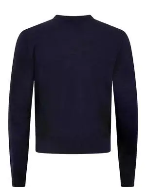 Dsquared2 Crew Neck Fine Virgin Wool Sweater - Blue