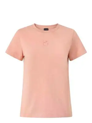 Pinko Love Birds Logo T-shirt - Pink