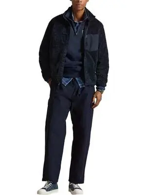 Polo Ralph Lauren Zip Fastening Fleece Jacket - Blue