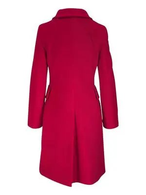 Akris Flap-pocket Coat - Red