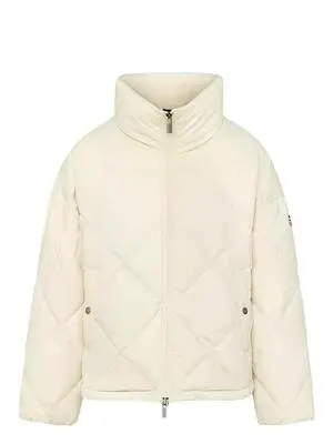 Pyrenex Quilted Down Jacket With Stand Collar - Neutrals