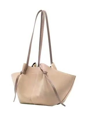 Yuzefi Large Mochi Suede Tote Bag - Brown