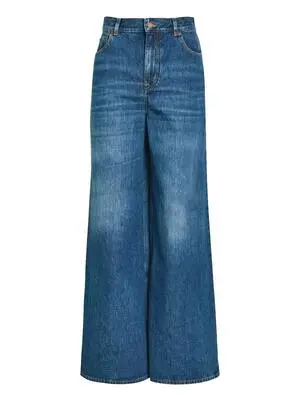 CHLOÉ Chloé High-Rise Wide-Leg Jeans