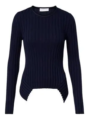 STELLA MCCARTNEY Ribbed Cotton Sweater