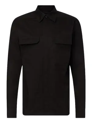 Rick Owens Cotton Shirt - Black