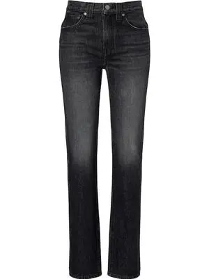 Khaite Farley Straight Jeans - Black