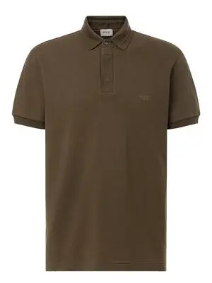 TOD'S Cotton Polo Shirt - Brown