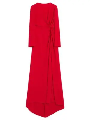 Valentino Garavani Silk Cady Gown - Red