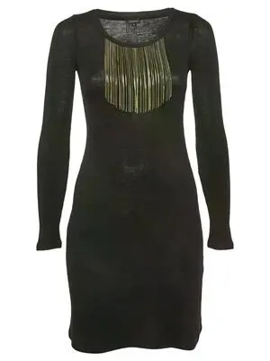 JOSEPH Embellished Mini Dress - Black
