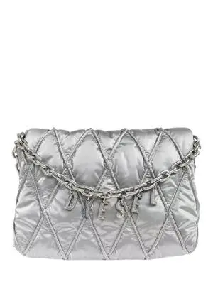DIESEL® Charm-D Shoulder Bag Silver