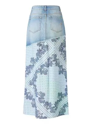 PINKO PINKO Paisley Print Midi Skirt