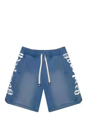 GODSPEED Courtside Print Shorts - Blue
