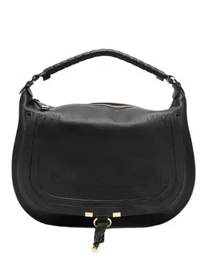 Chloé Marcie Braided-handle Tote Bag - Black