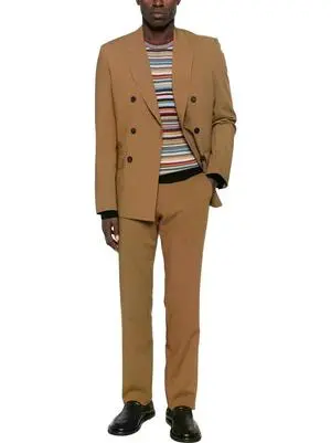 Paul Smith Striped Long-sleeve Sweater - Blue