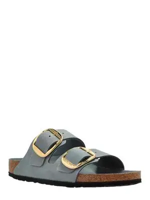 BIRKENSTOCK Double Strap Buckle Sandals - Grey