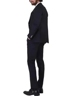 DELL'OGLIO Slim-fit Tailored Suit - Blue
