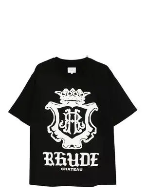 Rhude Graphic-print T-shirt Black