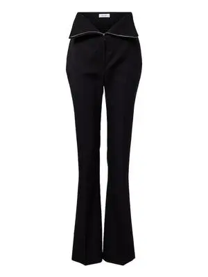 ALEXANDER MCQUEEN McQueen Wool Boot-Cut Trousers