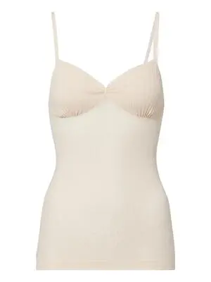 Victoria Beckham Cami Cotton-blend Top - Pink