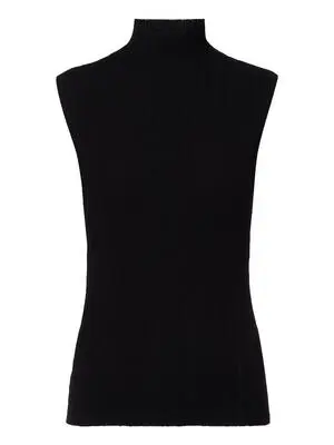 Proenza Schouler Federica Turtleneck Top - Black