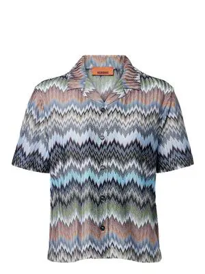 Missoni Zigzag Intarsia Shirt - Multicoloured