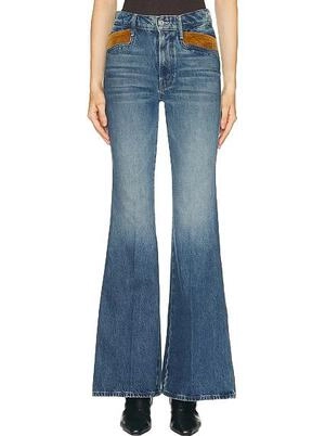 MOTHER The Pointy Pocket Doozy Hee Jeans - Remember When