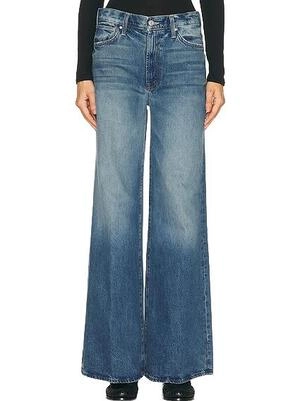 MOTHER The Ditcher Roller Zip Sneak Jeans - Remember When
