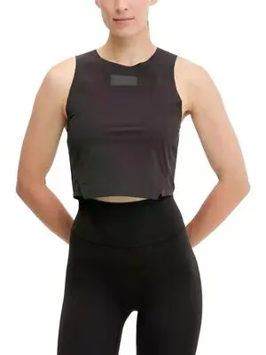 PUMA X Heliot Emil Crew Neck Sleeveless Top With Cutout Detail - Black