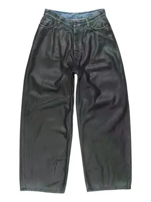 Acne Studios Logo-patch Trousers - Grey