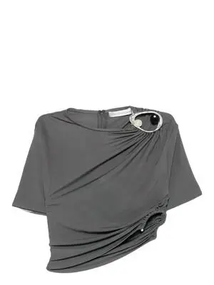 Christopher Esber Draped Top - Grey