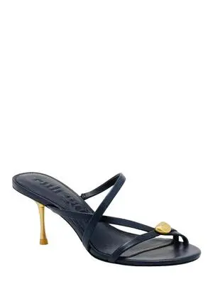 Cult Gaia Valeska Strappy Heeled Sandals - Blue