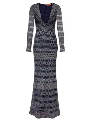 Missoni Metallic Maxi Dress - Multicoloured