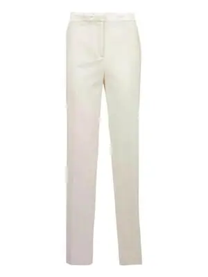 Antonelli Firenze High-waisted Pleated Trousers - Neutrals