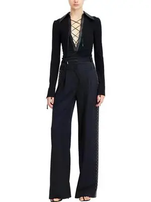 16Arlington Ivlia Embellished Trousers - Black