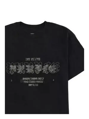 PURPLE BRAND Graphic-print T-shirt - Black