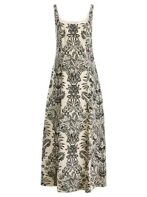 ULLA JOHNSON Natali Printed Dress